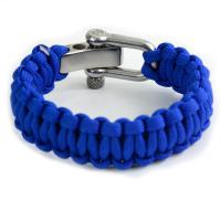 China Custom Adjustable Paracord Survival Bracelet Perfect for Outdoor Survival Situations for sale
