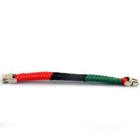 China Over 200 Colors Handmade Men Metal Buckle Paracord Bracelet Nylon Rope Survival Bangle for sale