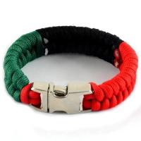 China Metal Release Buckle Emergency Paracord Survival Bracelet for Outdoor Adventures for sale