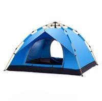China 3-4 Person Automatic Portable Folding Camping Tent for Outdoor Waterproof Customized for sale