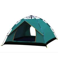 China 3-4 Person Automatic Portable Folding Camping Tent for Outdoor Waterproof Customized for sale