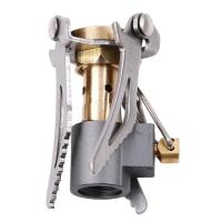 China Stainless and Copper Mini Butane Gas Cooking Stove Burner for Outdoor Camping Cooking for sale