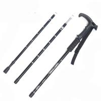 China Anti-Shock Aluminum Telecopic Walking Stick WAK556 Used for Camping Hiking Trekking for sale