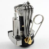 China Power Coated Portable Mini Camping Gas Stove Butane Gas Burner for Outdoor Camping for sale