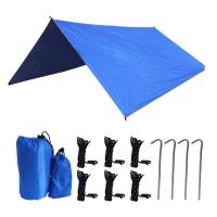 China Flexible Poles Waterproof Camping Hiking Tent Sunshade Tarp for Customer Needs for sale