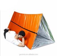 China PE Portable Tent Outdoor Survival Emergency Tube Tent for Emergency Preparedness for sale