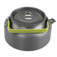 China 12x16cm Customization Aluminum Camping Teapot Portable Barbecue Kettle Coffee Pot for sale