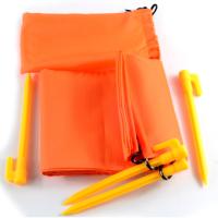 China Custom Oxford Lightweight Portable Beach Mat Waterproof Pocket Camping Picnic Blanket for sale