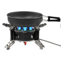 China Full Payment Stainless Steel Camping Gas Stove Outdoor Portable Picnic Split Gas Cooker for sale
