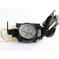 China Outdoor Camping Survival Mini Folding Compass Multifunction Waterproof Metal Compass for sale