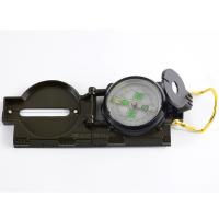 China Outdoor Camping Survival Mini Folding Compass Multifunction Waterproof Metal Compass for sale
