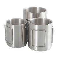 China 11X7.5X8cm Stainless Steel Travel Mug for Camping Insulated and Long Lasting for sale