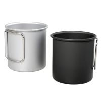 China Portable Lightweight Aluminum Camping Coffee Mug Folding Cup with 1 Piece Min.Order for sale