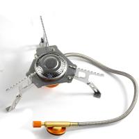 China Portable Camping Cooking Stove with 145mm Silver Portable Gas Burner Outdoor for sale