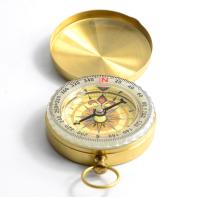 China Outdoor Portable Travel Hiking Compass Watch with Digital Display and Quakeproof Design for sale