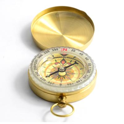 China Outdoor Portable Travel Hiking Compass Watch with Digital Display and Quakeproof Design for sale