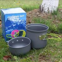 China Convenient Non-Stick Pot Set for Outdoor Cooking and Camping Excursions for sale