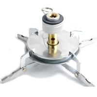 China Outdoor Mini Camping Gas Stove with Stainless and Copper Portable Folding Gas Oven for sale