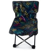 China Outdoor Camping Fishing Chairs Portable Lightweight Folding Chair with Armrest in Blue for sale