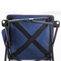China Outdoor Camping Fishing Chairs Portable Lightweight Folding Chair with Armrest in Blue for sale
