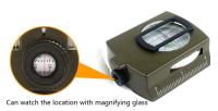 China Outdoor BK00923 Special Professional Metal Tactical Compass with Multifunctional Design for sale