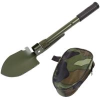 China Outdoor Camping Multifunction Metal Folding Shovel with Package Gross Weight 0.400kg for sale