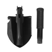 China Outdoor Camping Multifunction Metal Folding Shovel with Package Gross Weight 0.400kg for sale