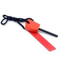 China Portable Outdoor Mini Survival Tool Magnesium Fire Starter Flint Rod Shipping Cost for sale