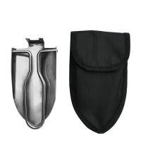 China Mini Stainless Steel Folding Shovel Multi-functional for Camping and Gardening Needs for sale