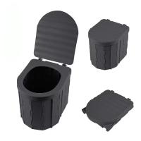China Full Payment Outdoor Folding Camping Toliet ABS Plastic Movable Portable Travel Toliet for sale