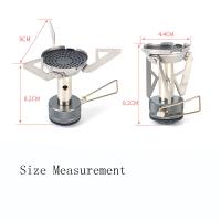 China Outdoor Portable Camping Gas Cooker Stove Mini Burner Stove with Power Coated Finishing for sale