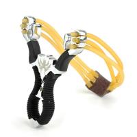 China Outdoor Hunting Metal Slingshot with Powerful Shooting Ability and Metal Material for sale