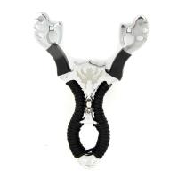 China Outdoor Hunting Metal Slingshot with Powerful Shooting Ability and Metal Material for sale