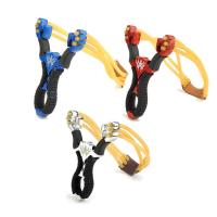 China Outdoor Hunting Metal Slingshot with Powerful Shooting Ability and Metal Material for sale