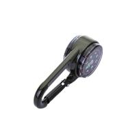 China Portable Metal Carabiner Compass for Outdoor Camping Survival Digital Display Methods for sale
