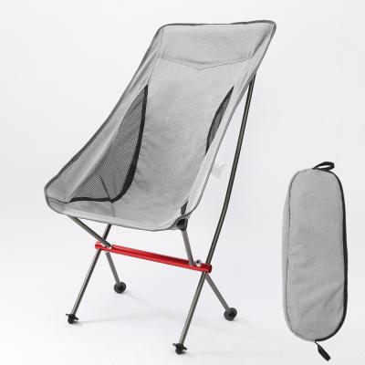 China 1.400kg Package Gross Weight Aluminum Alloy Folding Camping Chair for Outdoor Leisure for sale