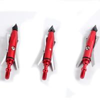 China Folded and Unfolded Stainless Steel Archery Broadhead 2 Blades 100grain for Hunting for sale