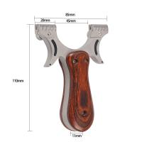 China Outdoor Hunting Slingshot Stainless Steel Construction for Precise and Fast Shooting for sale