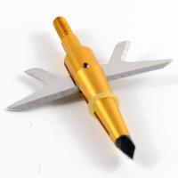 China Bow Arrow Silver 100grain Hunting Broadhead Stainless Steel Arrow Head for Archery for sale