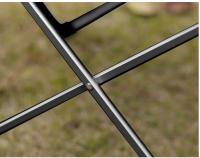China Portable Picnic Barbecue Table Aluminum Alloy Folding Camping Table for Outdoor Dining for sale