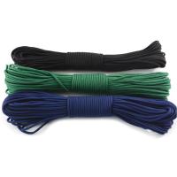 China Typeiii Paracord 100FT 7 Cores 550 Parachute Cord with 4mm Diameter for sale