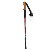 China Ultralight DGH668 4 Joint Carbon Fiber Aluminum Walking Stick for Hiking Trekking Pole for sale