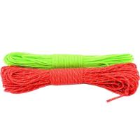 China 100ft Reflective 7 Strand Paracord 4mm Polyester Paracord 550 Diameter 4mm Reflective for sale