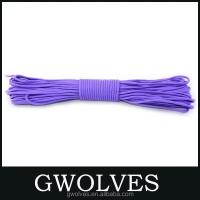 China Customization 100FT 7 Inner Strand 550 Polyester Paracord Parachute Cord Camping Rope for sale
