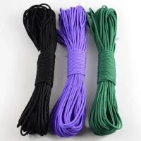 China Customization 100FT 7 Inner Strand 550 Polyester Paracord Parachute Cord Camping Rope for sale