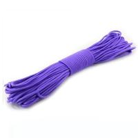 China Outdoor Camping Emergency 550lbs Breaking Strength 4mm Polyester Parachute Cord Rope for sale