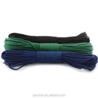 China 100FT 7 Inner Cores 550lbs Polyester 4mm Paracord PB0056 Customizable for Your Market for sale