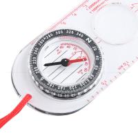 China Outdoor Multifunctional Ruler Map Compass for Backpacking and Camping Gear for sale