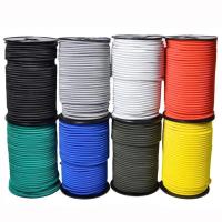 China 3mm Diameter High Strength Black Elastic Bungee Cord Rope for Heavy-duty Applications for sale