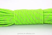 China 100FT 4mm 7 Cores Parachute Cord Survival Polyester 550 Paracord Rope and Versatile for sale